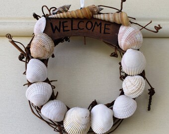 Sea shell wreath | Etsy