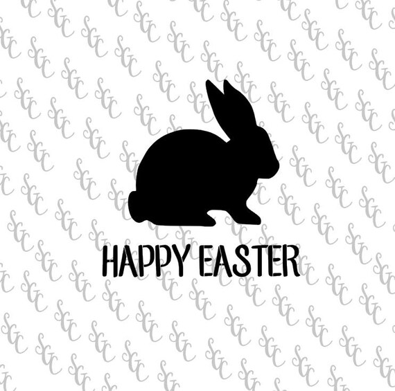 Reusable Stencil Happy Easter Many Sizes to Choose from