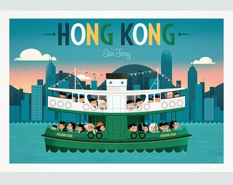 Star ferry | Etsy