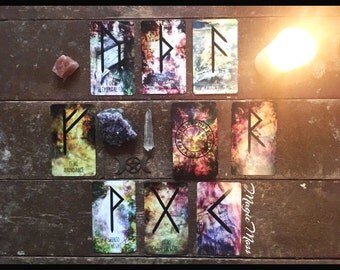Rune cards | Etsy