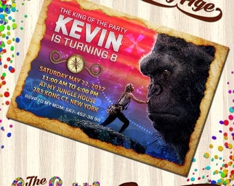 King invitation | Etsy