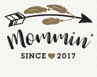 Mommin svg | Etsy