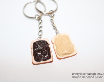 Pbj keychains | Etsy