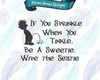 When you tinkle | Etsy