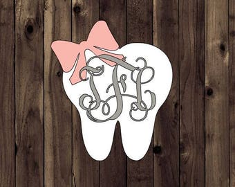 Tooth decal | Etsy