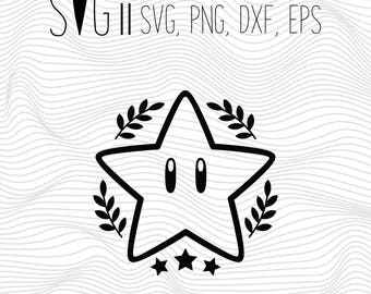 Super mario svg | Etsy
