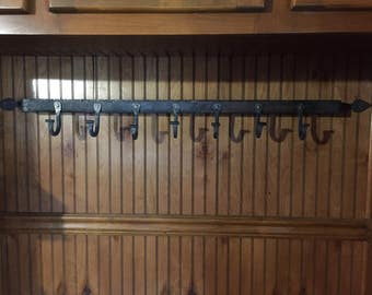 Wall mount coat rack | Etsy