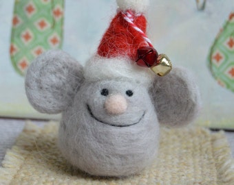 Items similar to Francois the Needle Felted French Farmer Mouse OOAK by ...
