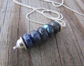 Spectrolite pendant | Etsy