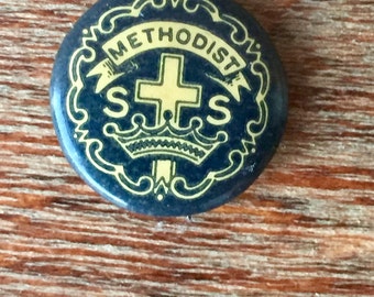 Methodist pin | Etsy