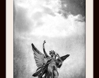 Surreal angel art | Etsy