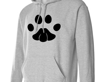 Paw print sweatshirt | Etsy
