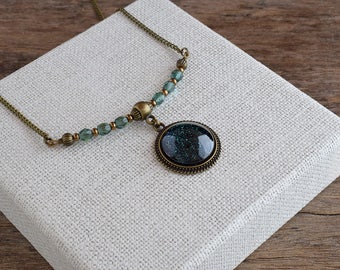 Forest green jewelry | Etsy