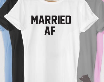 Married af shirt | Etsy