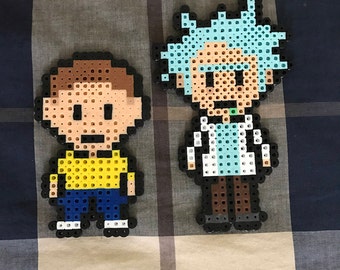 Rick morty pixel art | Etsy