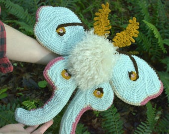 Crochet taxidermy | Etsy