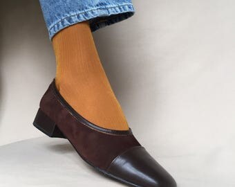 Square toe shoes | Etsy