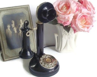Working rotary phone | Etsy