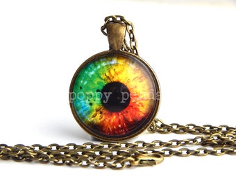 Eyeball necklace | Etsy
