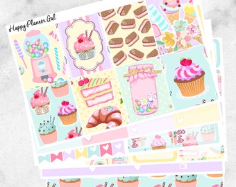 Candy stickers | Etsy