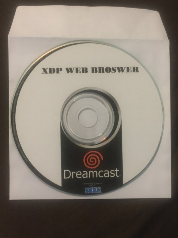 XDP browser disc cover label? : r/dreamcast