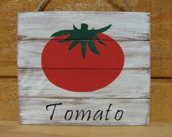Tomato sign | Etsy