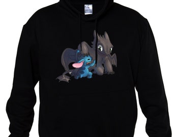 Toothless hoodie | Etsy