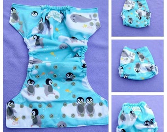Penguin diaper | Etsy