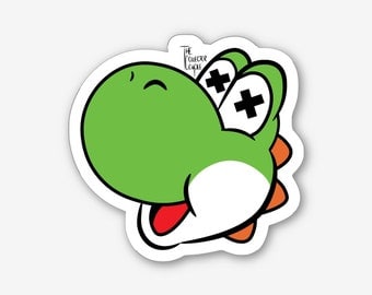 Yoshi sticker | Etsy