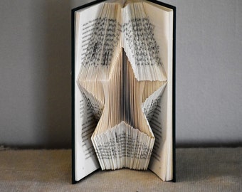 Folded Book Art Paper Flowers Foil Prints & Cards by FancyMadeFits