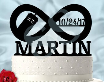 Infinity cake topper | Etsy