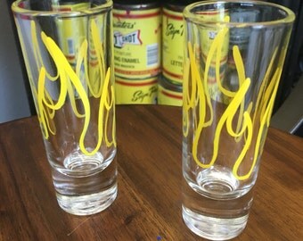 Fireball shot glass | Etsy