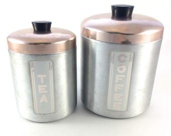 Aluminum canisters | Etsy