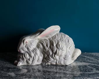 White Rabbit Long and bendable luxury bunny ears headband