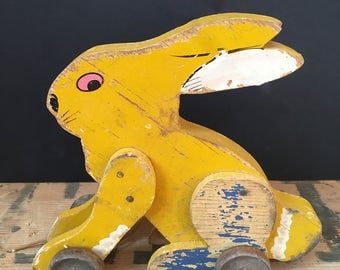 Vintage wood toys | Etsy