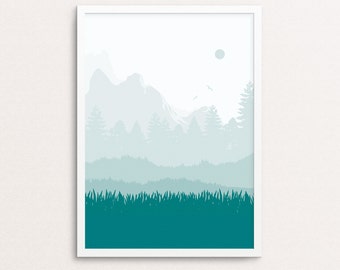 Nature poster | Etsy