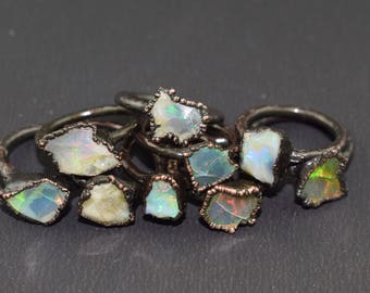 Opal ring | Etsy