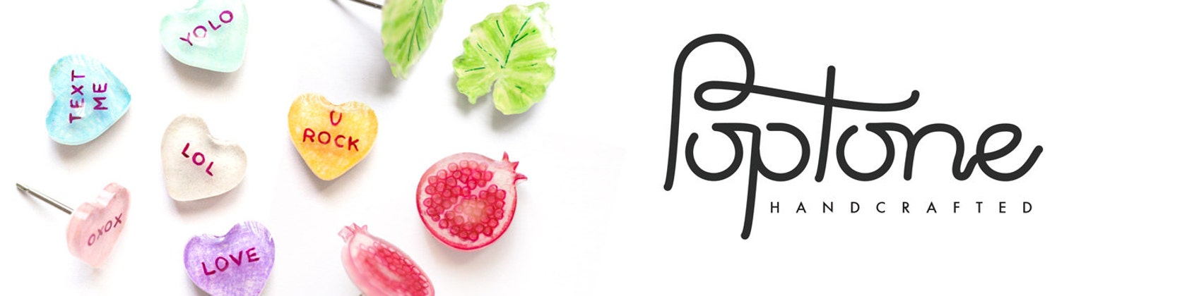 pops of color for your ears // handmade in miami by Poptone