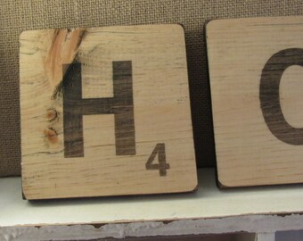 Scrabble name sign | Etsy