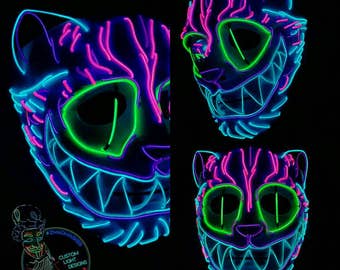 Cheshire cat mask | Etsy