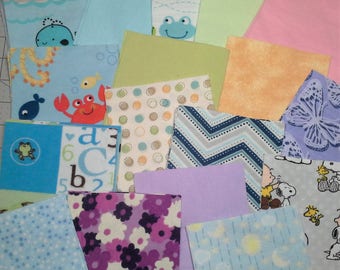 Flannel squares | Etsy