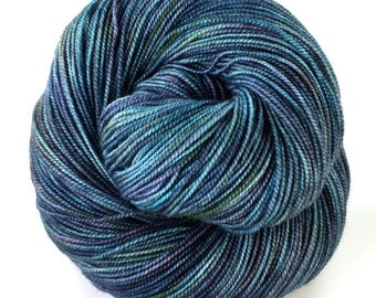 Blue purple yarn | Etsy