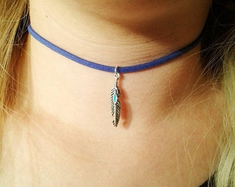 Unique feather choker related items | Etsy
