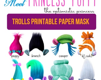 Troll mask | Etsy