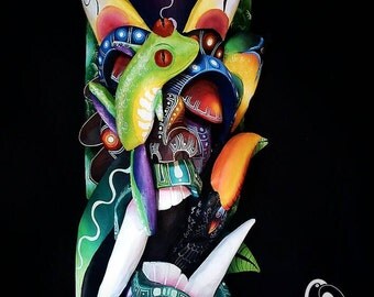 Boruca mask | Etsy