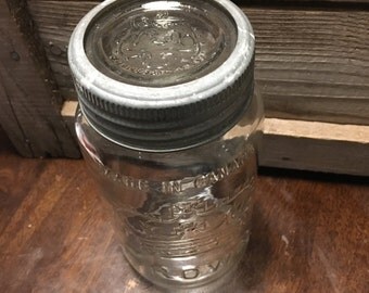 Crown mason jar | Etsy