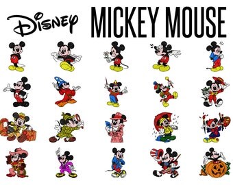 Mickey mouse pattern | Etsy