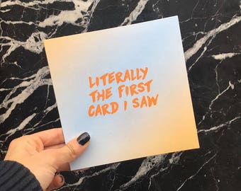 assorted greeting cards / funny cards / choose 4