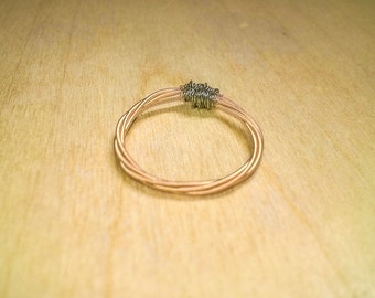 Guitar string ring | Etsy