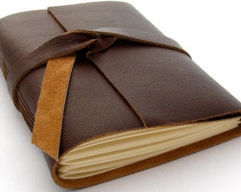 Leather bound book | Etsy